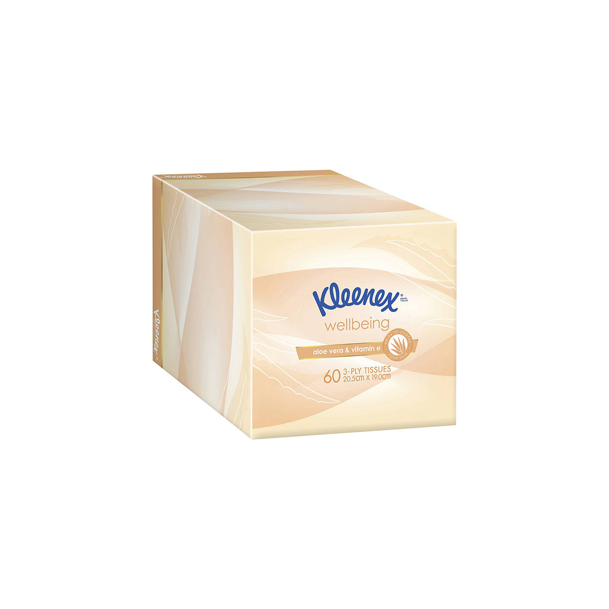 Facial Tissue Cube (Kleenex 3-Ply) - 60/box – About Face Online