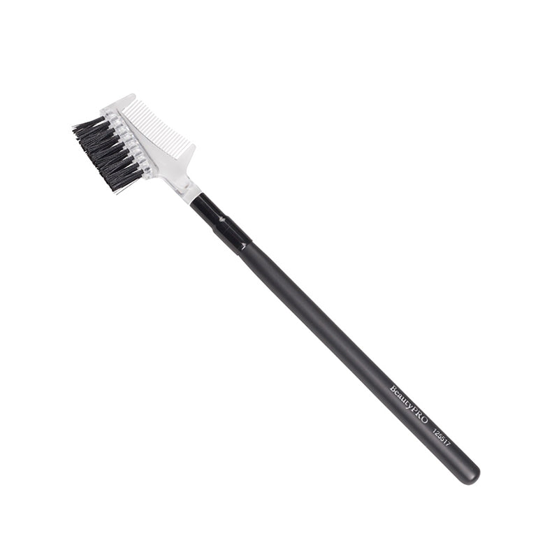 Make Up Brush - Eyelash & Eyebrow with Comb (Nylon Hair) – About Face ...