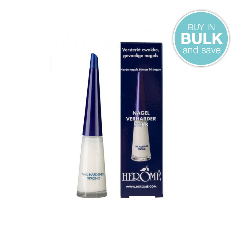 Herome Nail Hardener Strong (Blue) - 10ml – About Face Online